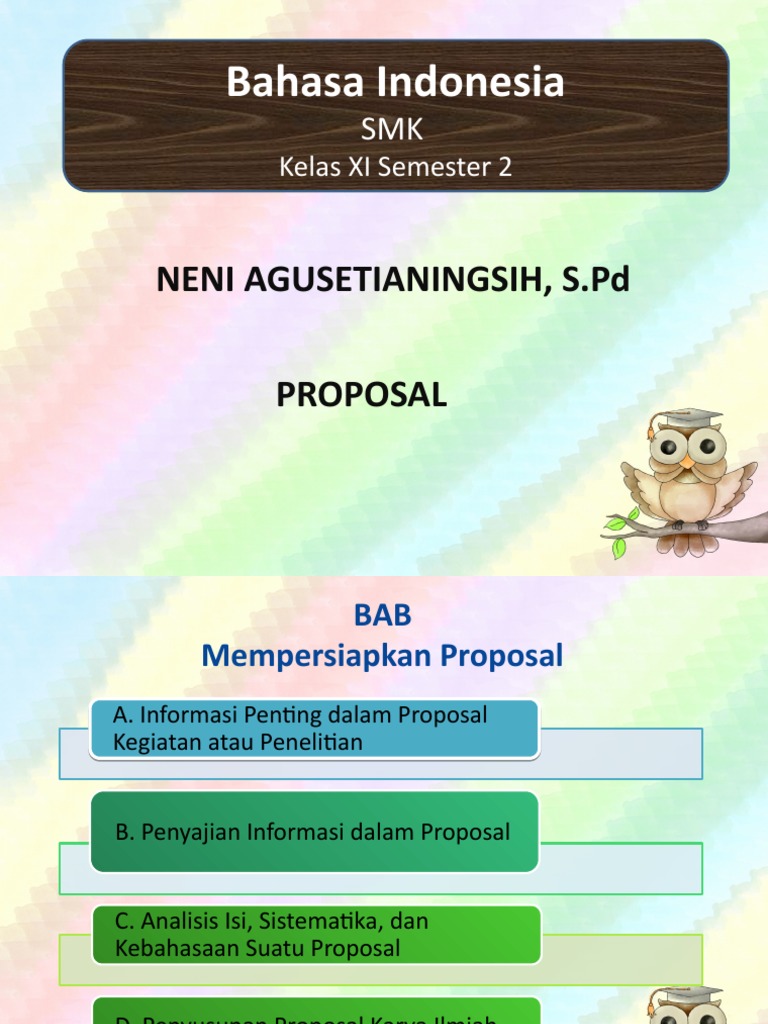 Bab Proposal Xi | PDF