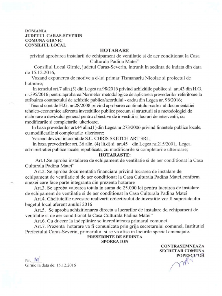 Deviz Doclib Montare AC-uri (Model) | PDF