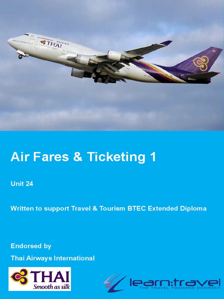 Air Fares & Ticketing 1 | PDF | Fare | Airlines