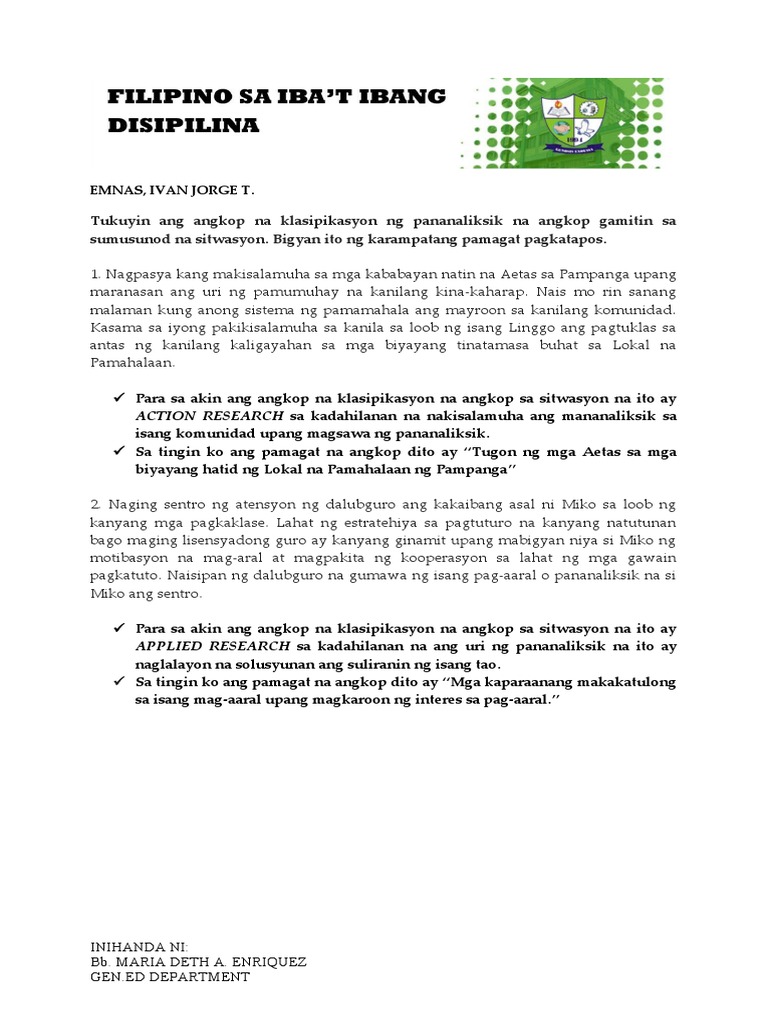 Emnas, Ivan Jorge (Fildis Gawain) | PDF