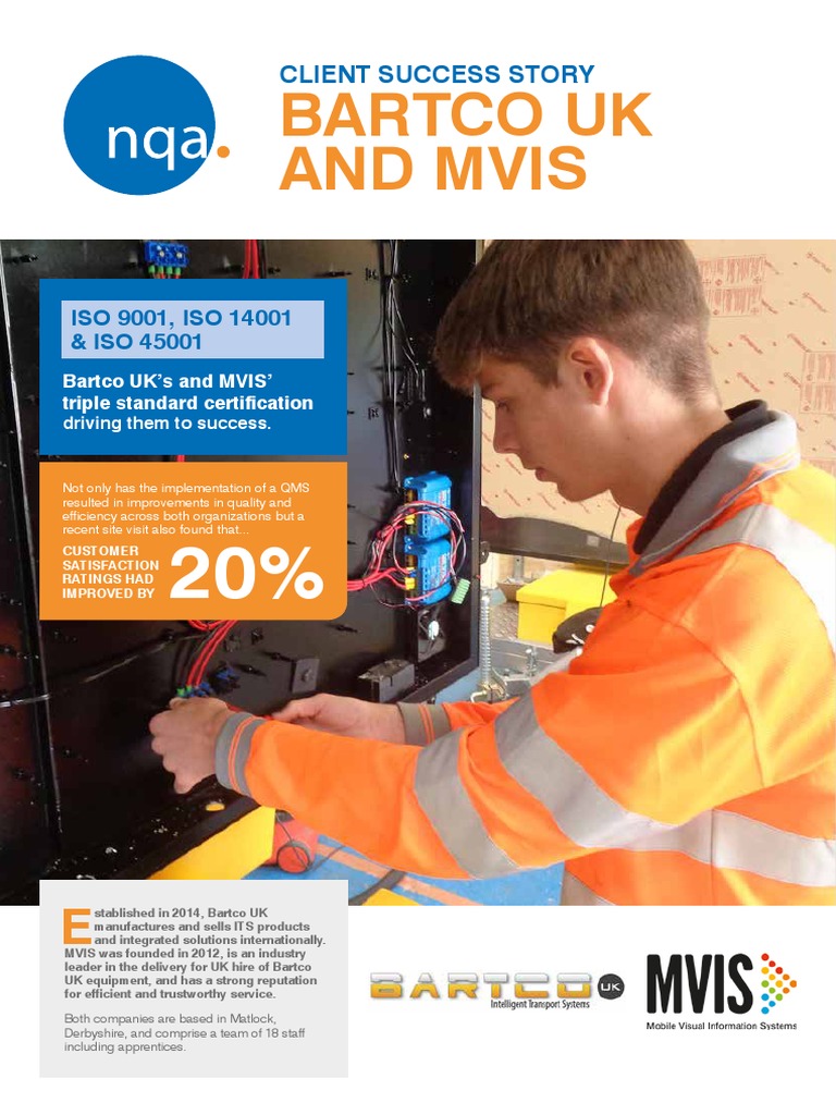Bartco Uk and Mvis: Client Success Story | PDF | Quality Management ...