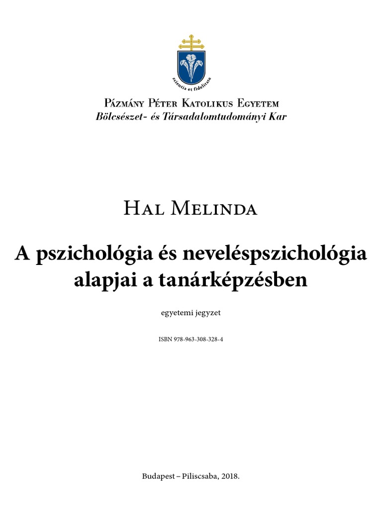 Hal Melinda - Nevelespszi - Alap | PDF
