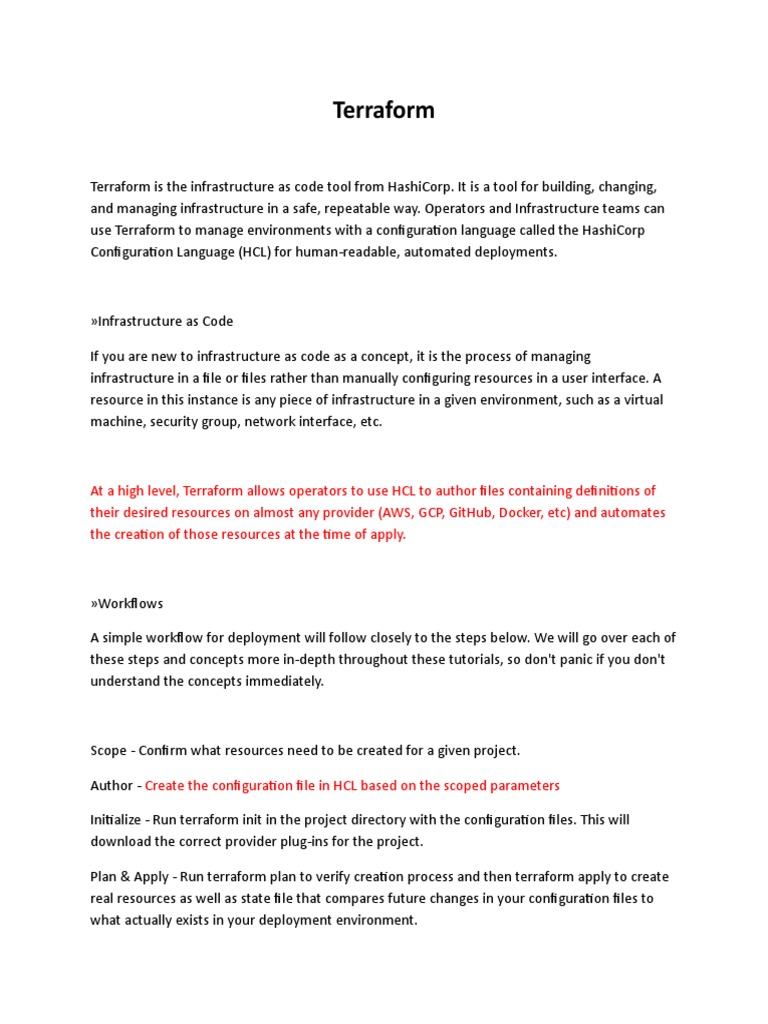 Terraform | PDF | Command Line Interface | Version Control