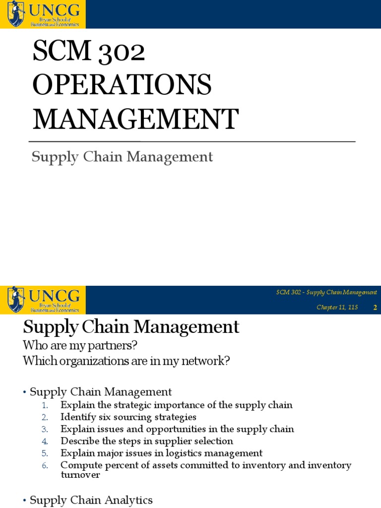 SCM 302 Ratcliffe - 11 - Supply Chain Management | PDF | Supply Chain Management | Inventory