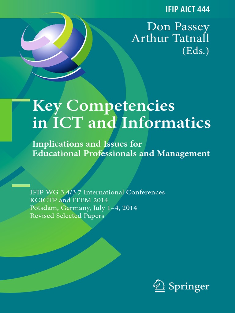 2014 Key Competencies in ICT and Informatics | PDF | Educational ...