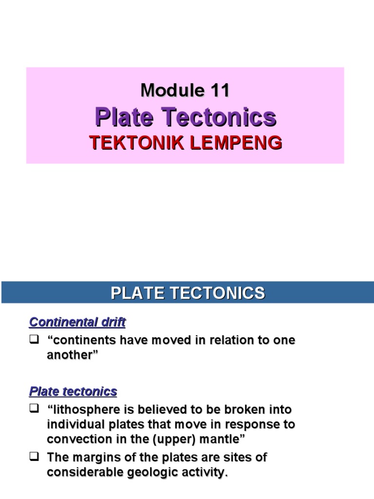 Understanding Plate Tectonics Basics | PDF | Plate Tectonics ...