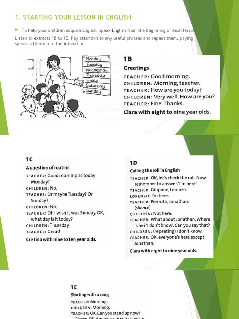 English in The Primary Classroom | PDF | Wellness