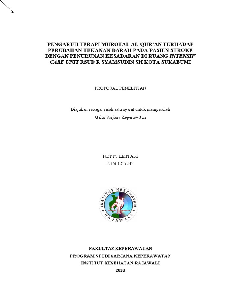 Draft Proposal Penelitian Netty | PDF