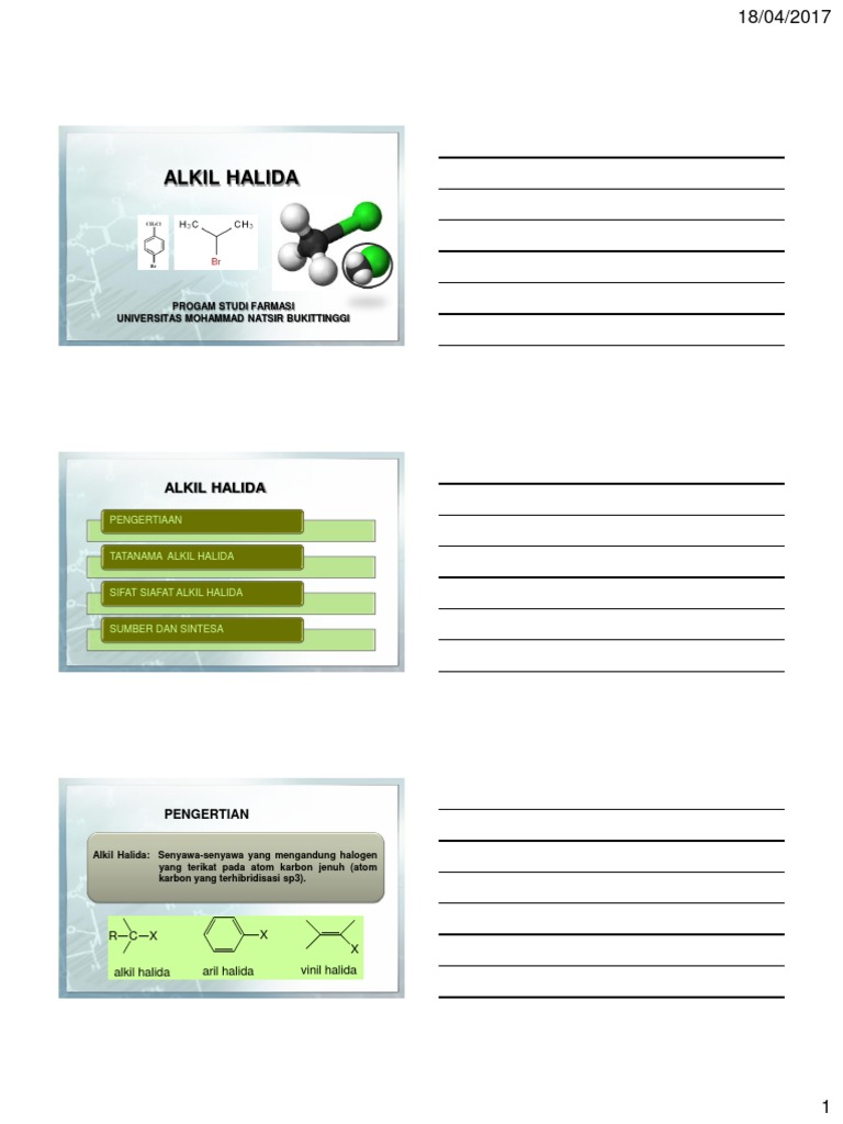 Alkil Halida | PDF