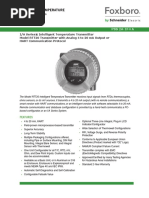 Electromagnetic Flow Meter Manual | PDF | Flow Measurement | Power Supply