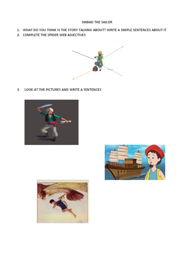 Sinbad the Sailor: Class 4 Activities | PDF | History