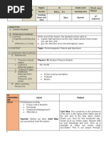 A Detailed Lesson Plan in Science 10 - EM-WAVES | PDF | Waves ...