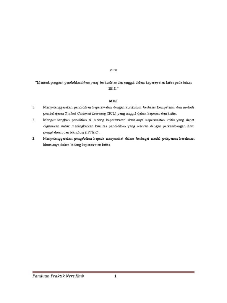 Buku Panduan KMB | PDF