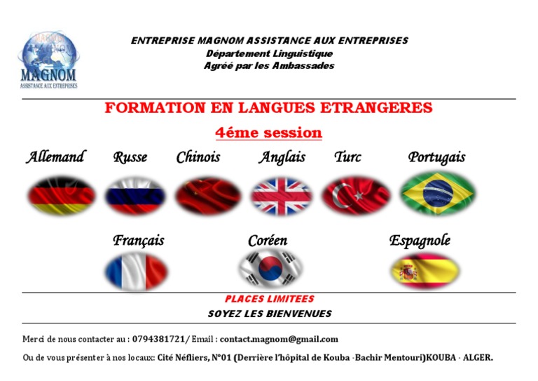 Formation en Langues Étrangères | PDF