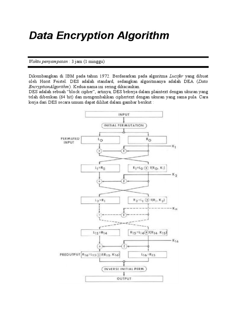 9 Algoritma DES | PDF