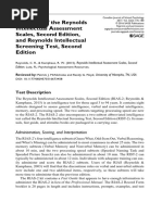 Gesture Use in The ADOS | PDF