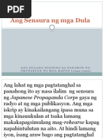 Dula Sa Panahon NG Hapones | PDF