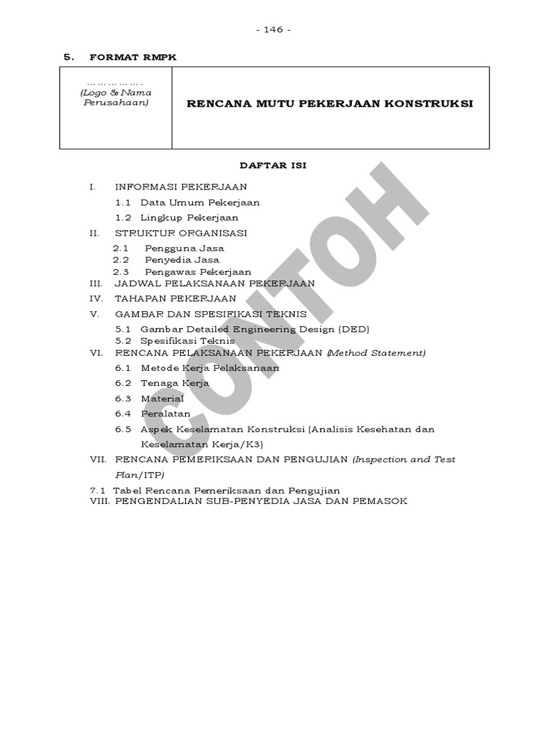 Format RMPK Baru | PDF