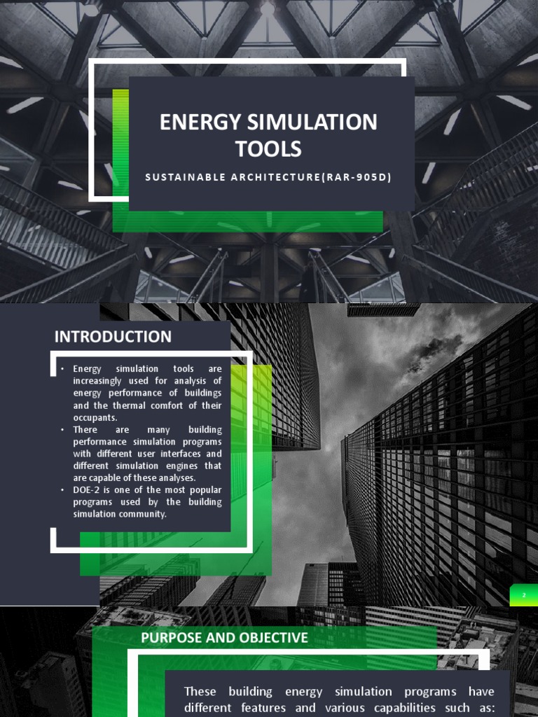 Energy Simulation Tools | PDF | Simulation | Building