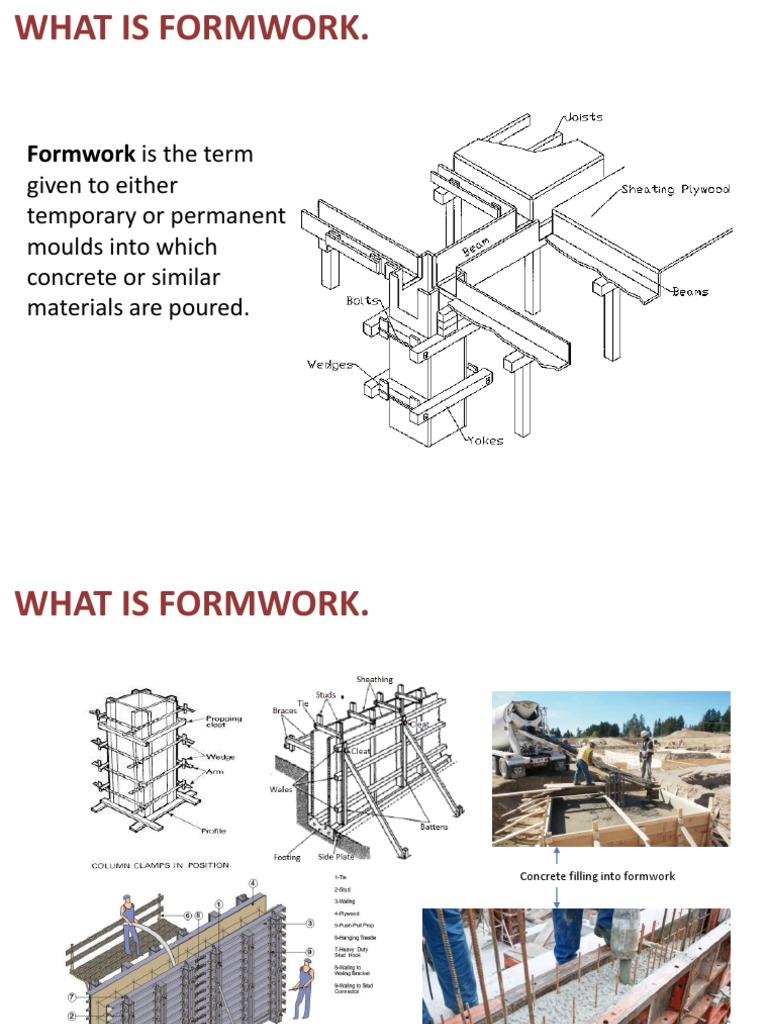 DCQ10033 - TOPIC 2 TEMPORARY STRUCTURES (Formwork) | PDF | Building ...