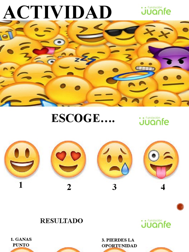 Actividad EMOJI | PDF