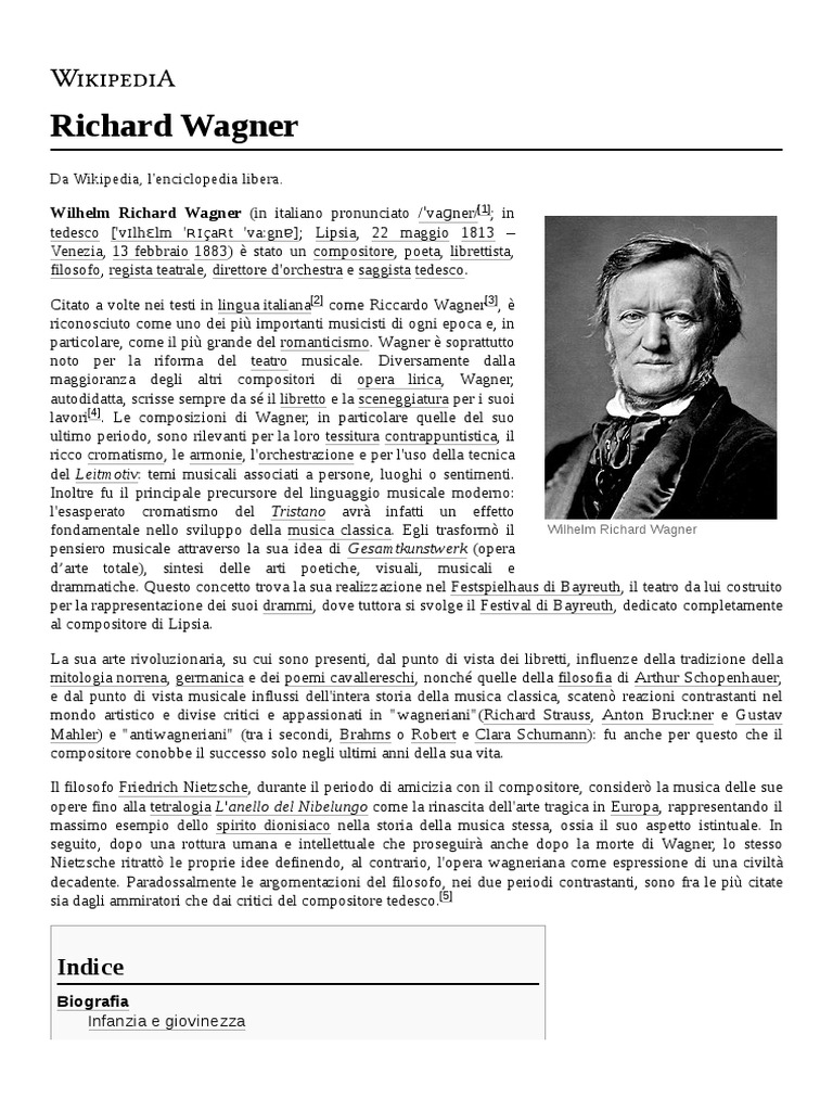 Richard Wagner | PDF