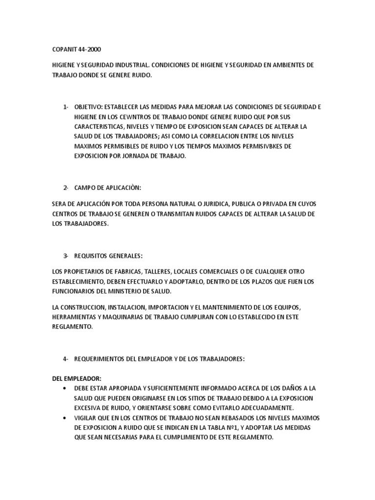 Copanit 44-2000 | PDF | Evaluación | Business