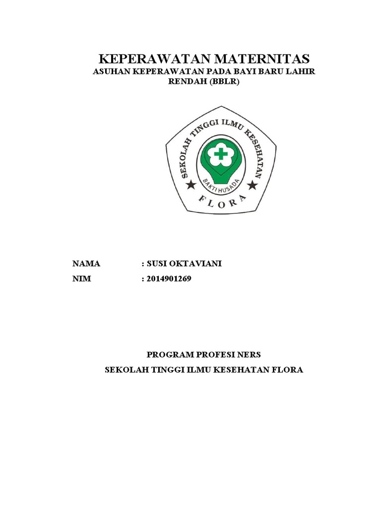 LP Dan Askep BBLR | PDF