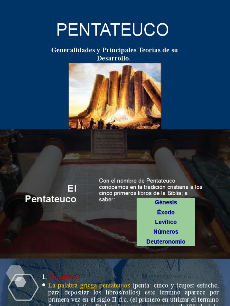 El Pentateuco | PDF | Tora | Libro de Deuteronomio