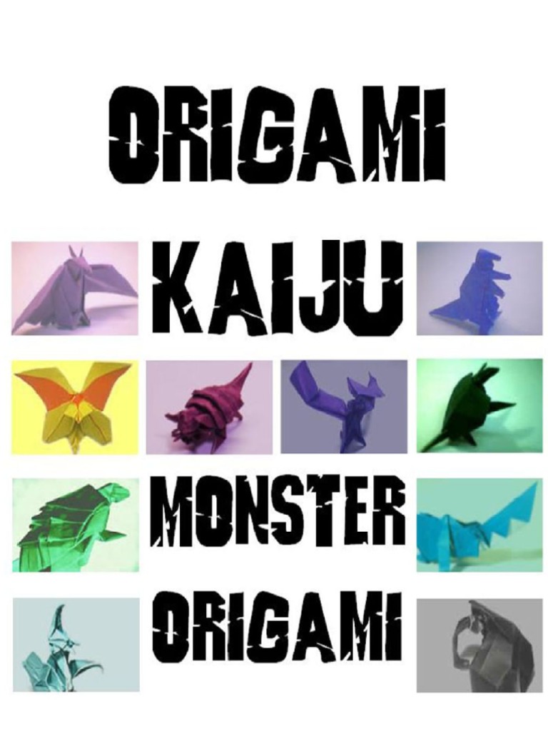 Origami Kaiju Monster Origami | PDF