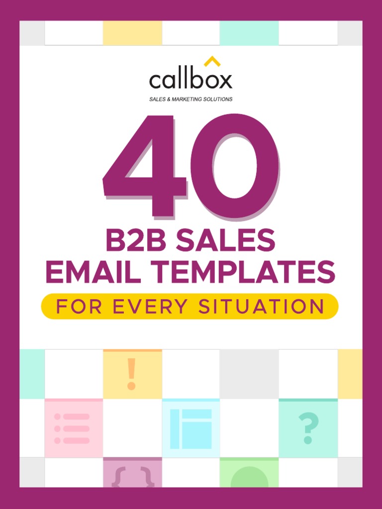 B2B Email Template | PDF | Linked In | Sales