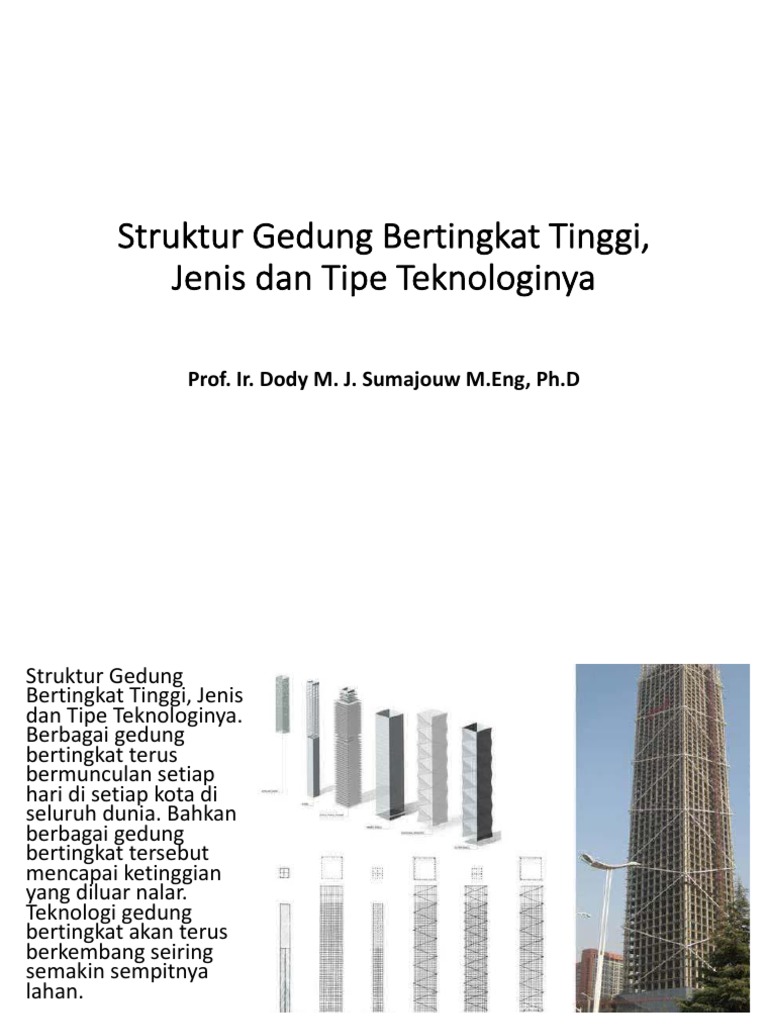 Struktur Gedung Bertingkat | PDF