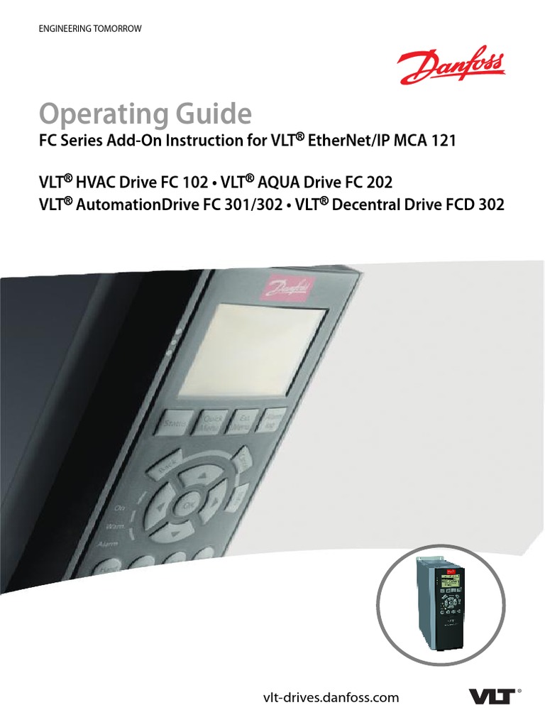 FC Series Add-On Instruction For VLT® EtherNetIP MCA 121 MG92M102 | PDF ...