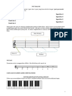 Dasar Not Balok (Nilai Not Dan Penjelasannya) | PDF