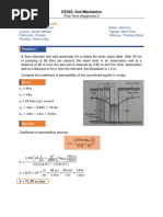 Fundamentals of Geotechnical Engineering by Gillesania | PDF