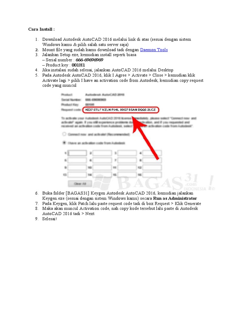 Cara Install Patch Autocad 2016 | PDF