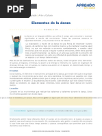 Mapa Conceptual - DANZA | PDF