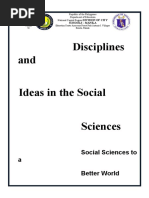 Disciplines and Ideas in The Social Sciences: Quarter 1 - Week 3 | PDF ...
