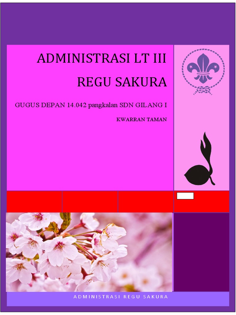 Cover Admin Regu Sakura | PDF