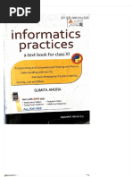 Information Practices IP Class 11th Full Book Preeti Arora High | PDF ...