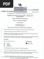 CSEC Food and Nutrition Paper 2 Guide | PDF | Diet (Nutrition) | Diet ...