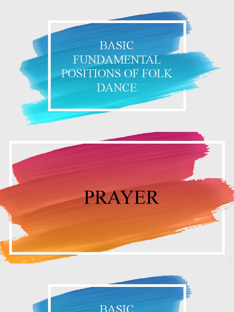 Basic Fundamental Positions of Folk Dance | PDF | Dances | Physical ...