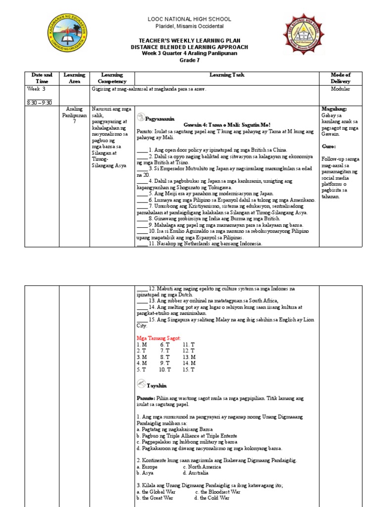 Q4 Week 3 | PDF