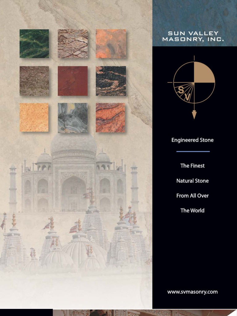 Stone Brochure | PDF | Green | Masonry
