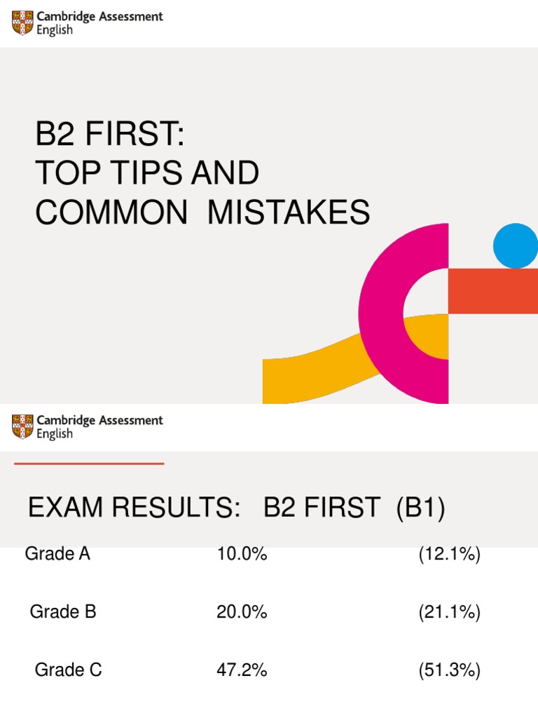 B2 First: Top Tips and Common Mistakes | PDF | Question | Test (Assessment)
