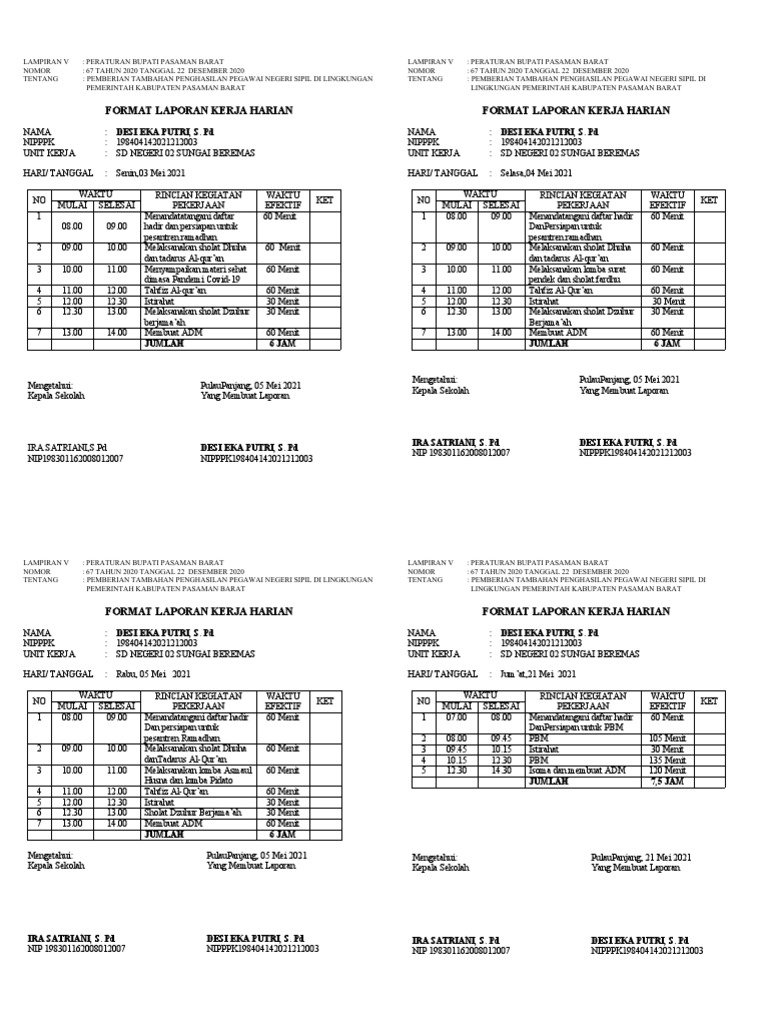 Bahan TPP Mei Desi 11 Hal | PDF