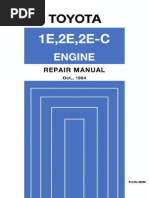 Toyota 2E, 2E-E, 2E-TE (1.3 L) Engine - Review and Specs, Service | PDF ...