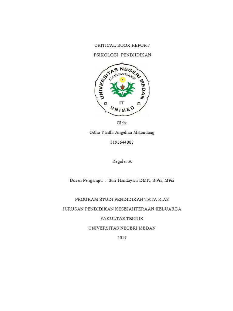 Critical Book Review | PDF