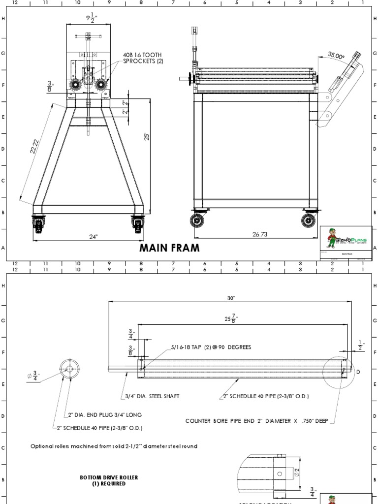 Updated Shop Drawing | PDF | Mechanical Engineering | Manufactured Goods