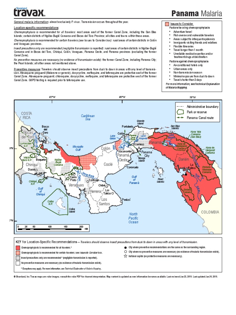 Panama Malaria: Costa Rica | Download Free PDF | Malaria | Clinical ...